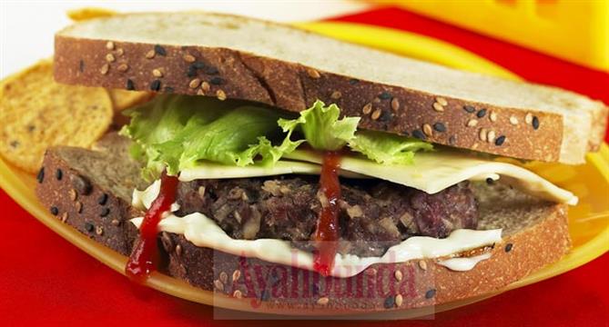 Resep Burger Sapi Lada Hitam